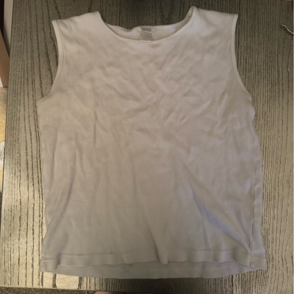 Christopher & Banks | Tops | Christopher Banks Classic White Tank Top ...
